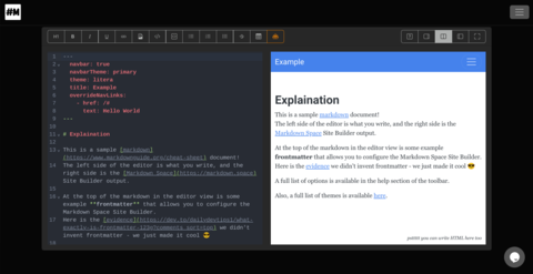 Markdown Space Markdown Reference Markdown Guide