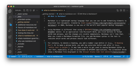 Getting Started | Markdown Guide